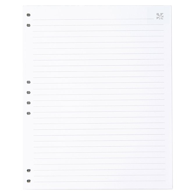 Lined Note Pages Planner Binder Inserts | Erin Condren