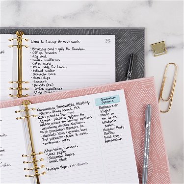 Lined Note Pages Planner Binder Inserts | Erin Condren