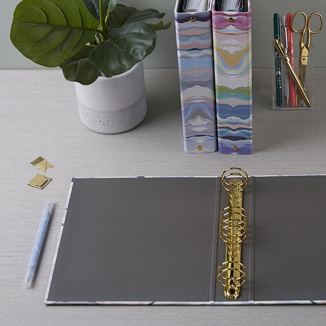 Layers Neutral Binder - 8 Ring | Erin Condren