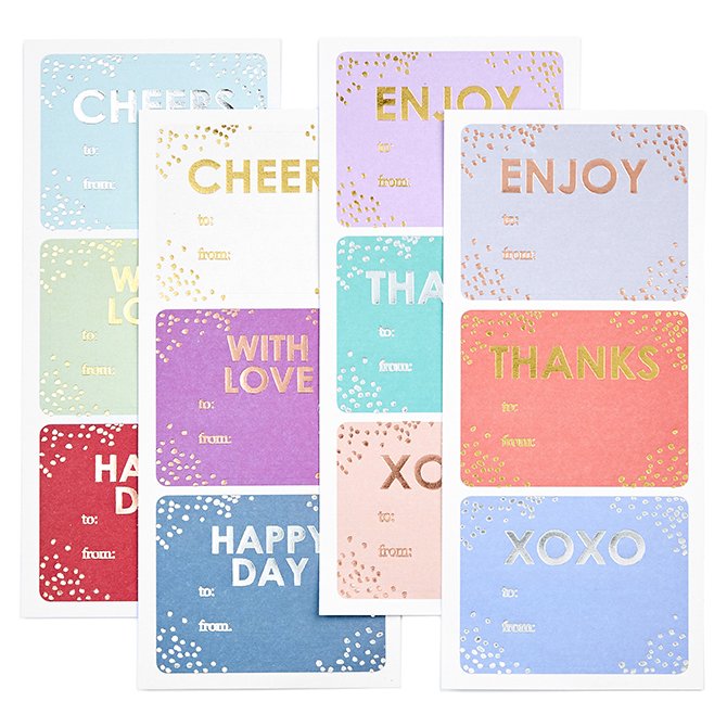 Gift Bag Labels | Personalized Labels | Erin Condren