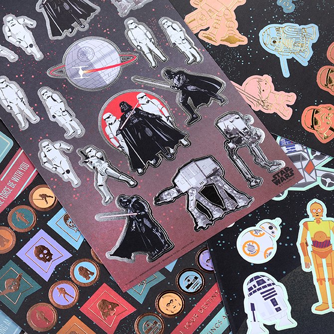 Star Wars Classic Sticker Book | Erin Condren