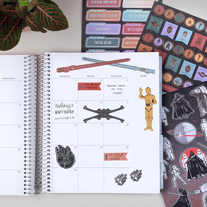Star Wars Classic Sticker Book | Erin Condren