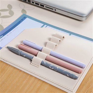 Mid Century Circles Desk Mat Organizer | Erin Condren