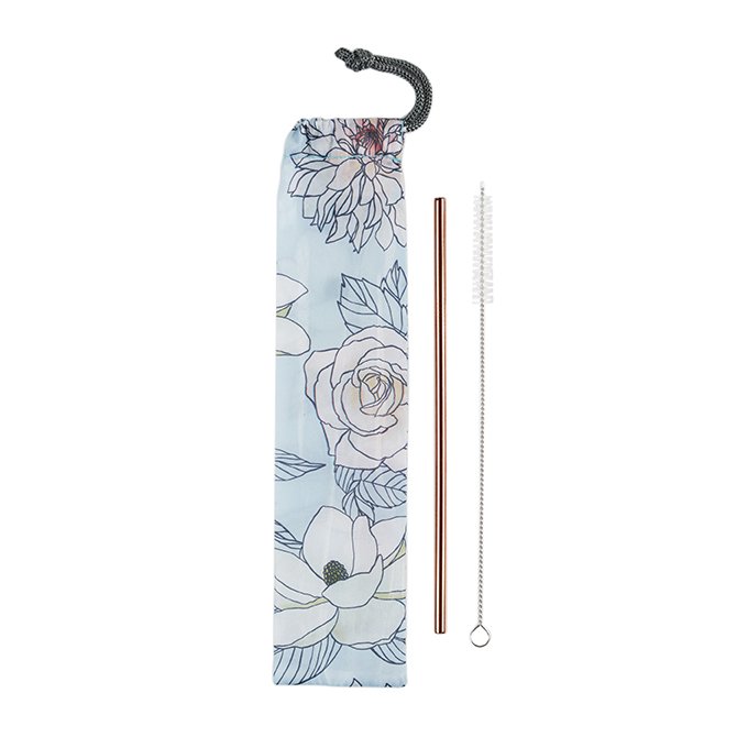 Flora Portable Reusable Straw Kit | Erin Condren