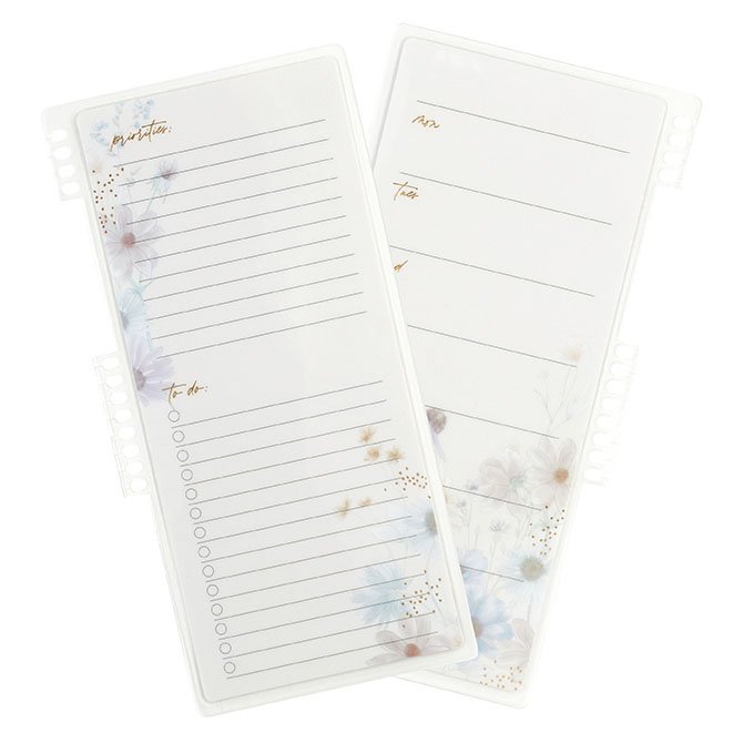 Wildflowers Universal Snap-In Weekly Dashboard | Erin Condren