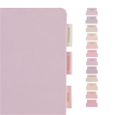 Vegan Leather Functional Adhesive Tabs - Pastel | Erin Condren