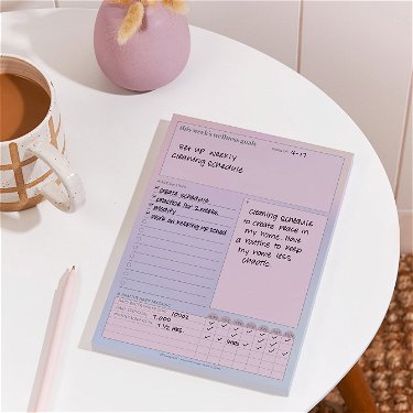 Weekly Wellness Tracker Notepad | Erin Condren