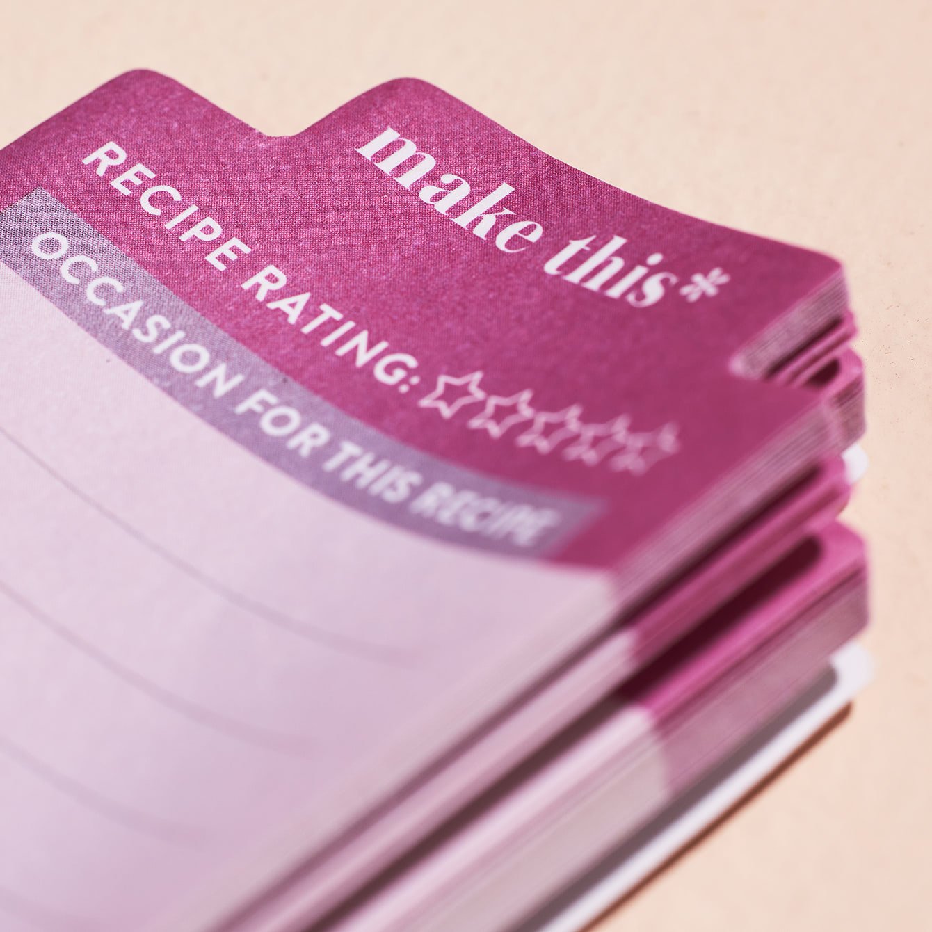 Recipe Bookmark Sticky Notes | Erin Condren