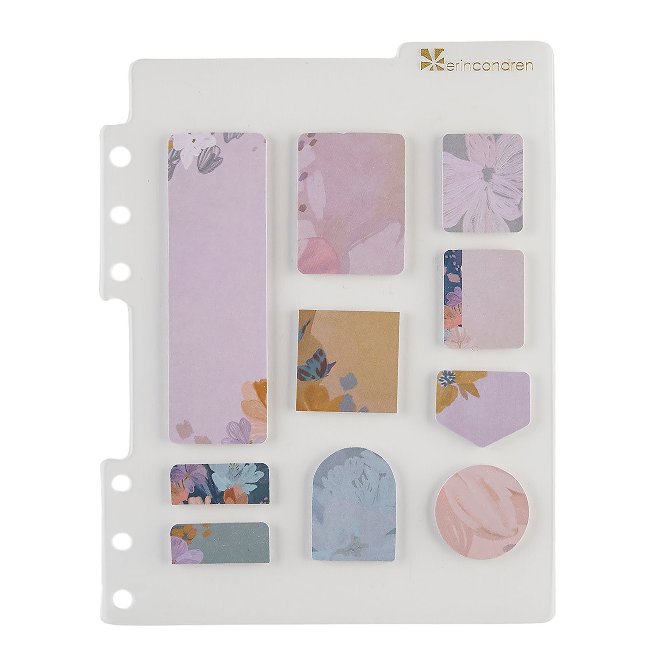 Bold Blooms A5 Ring Agenda StylizedSticky™ Notes | Erin Condren