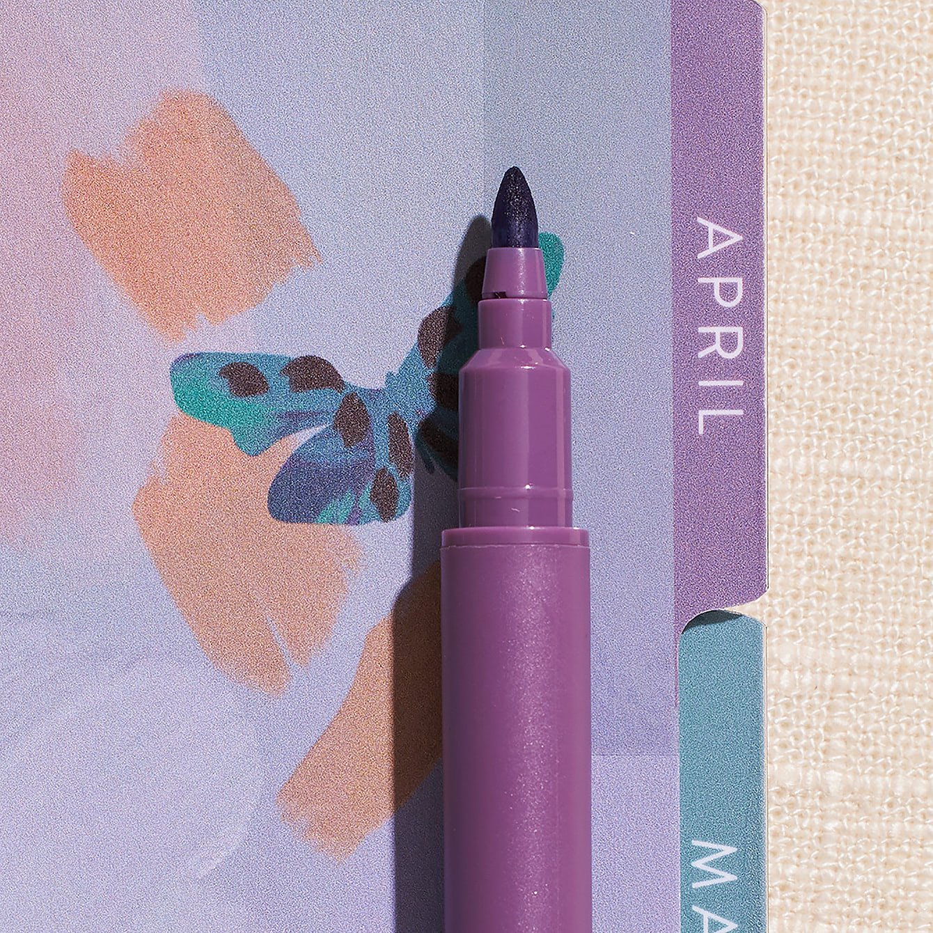 Bold Blooms Dual-Tip Highlighters 6-Pack | Erin Condren