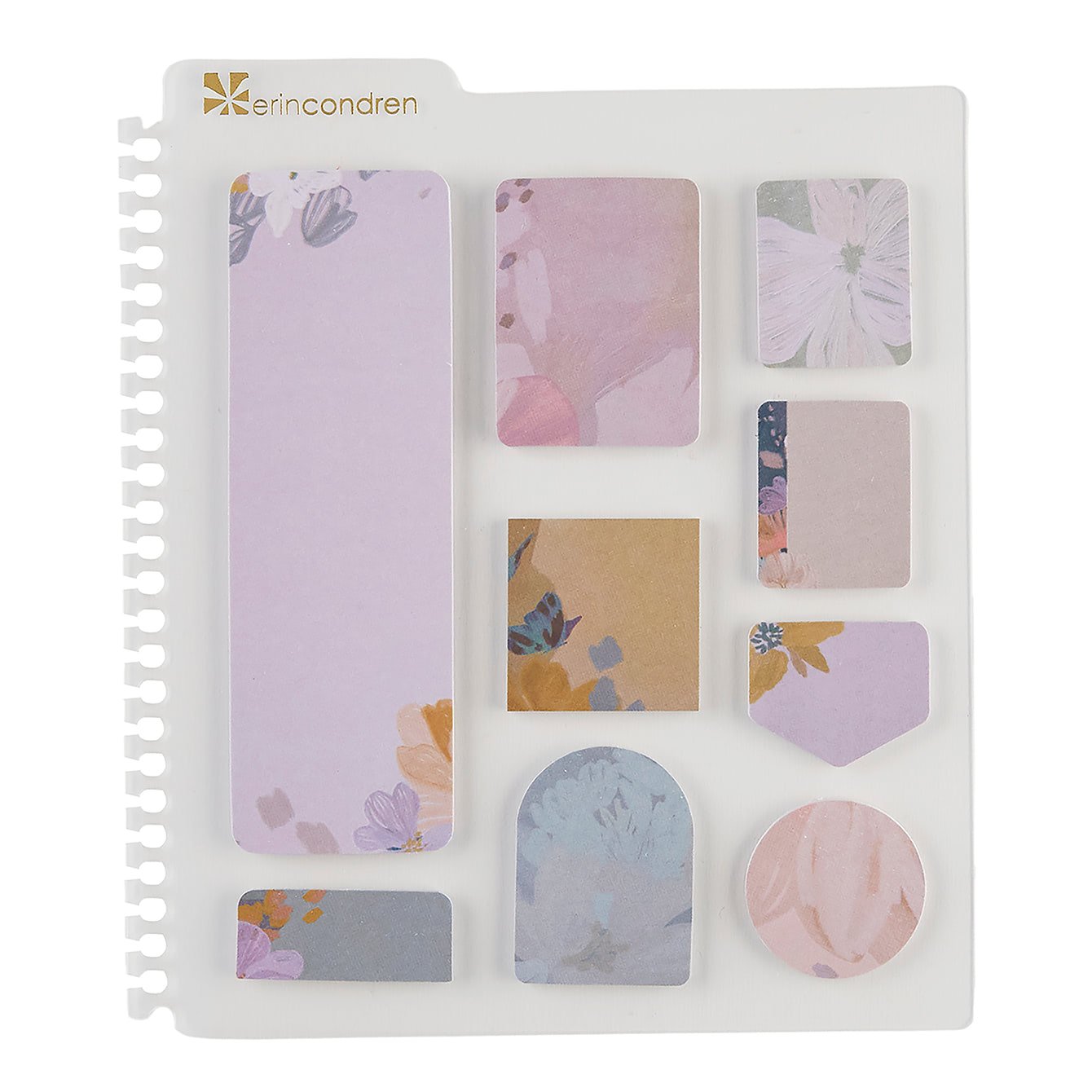 Bold Blooms Universal Snap-In StylizedSticky™ Notes | Erin Condren
