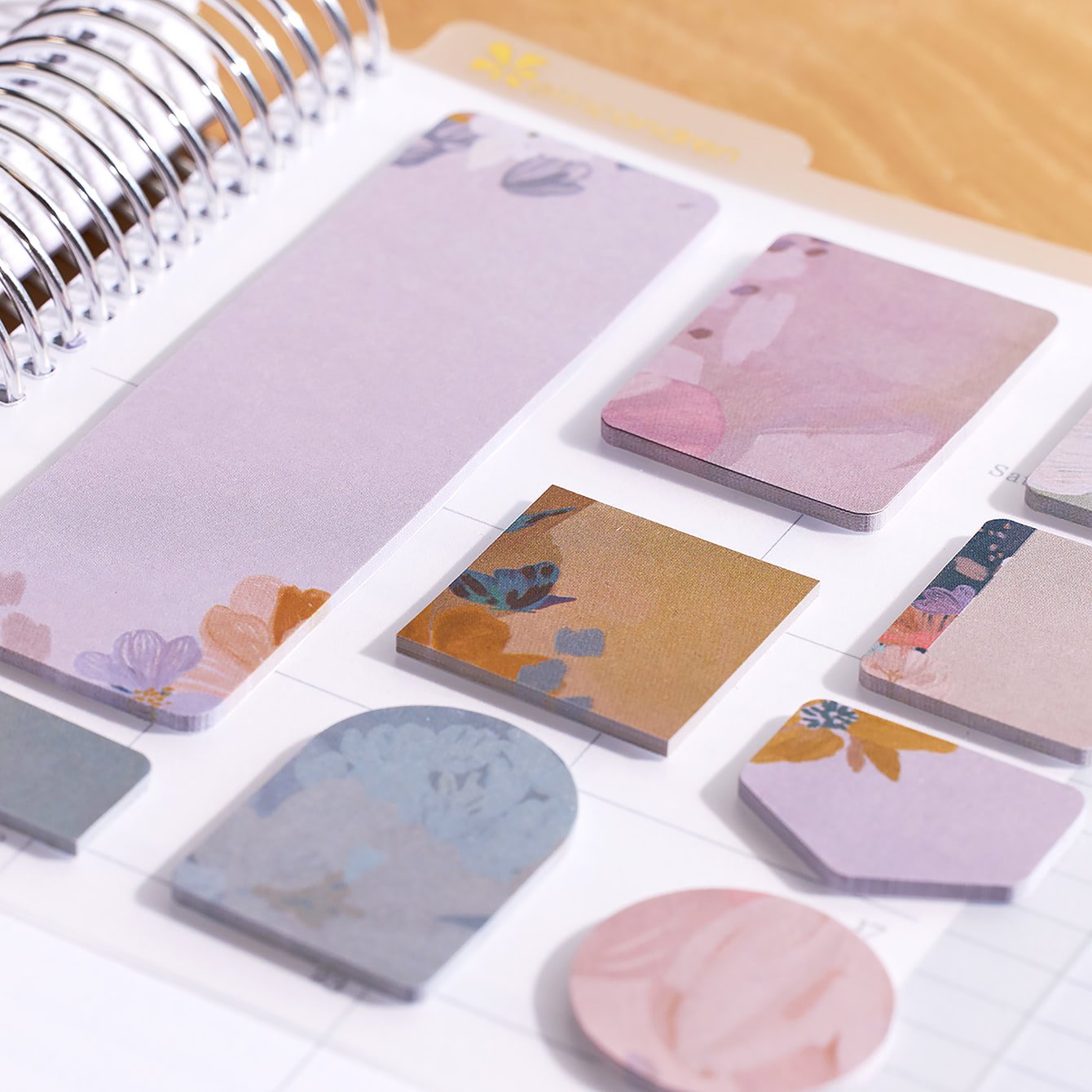 Bold Blooms Universal Snap-In StylizedSticky™ Notes | Erin Condren