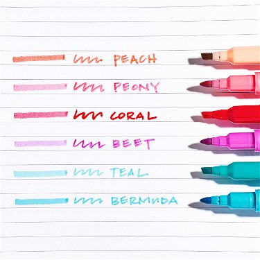 Evolve Dual-Tip Highlighters 6-Pack | Erin Condren