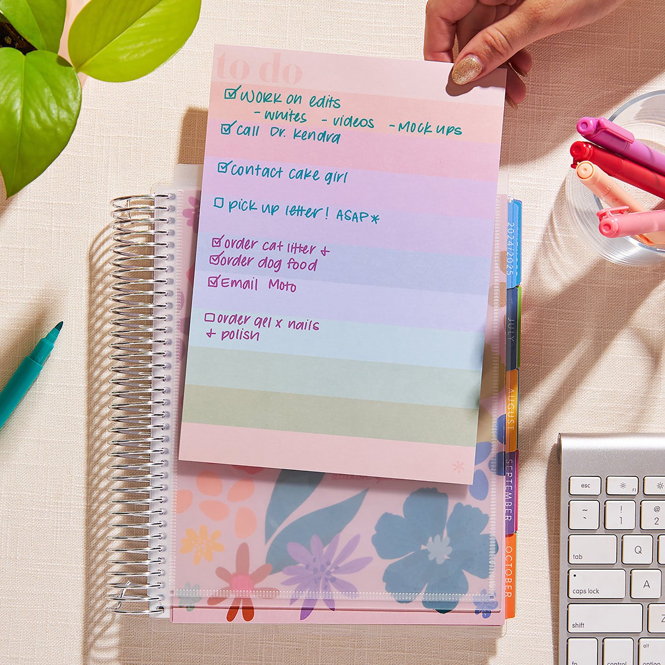 Snap-In Notepad Pocket Dashboard | Erin Condren