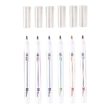 Double Line Marker Pens 6-Pack | Erin Condren