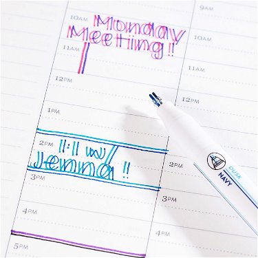 Double Line Marker Pens 6-Pack | Erin Condren