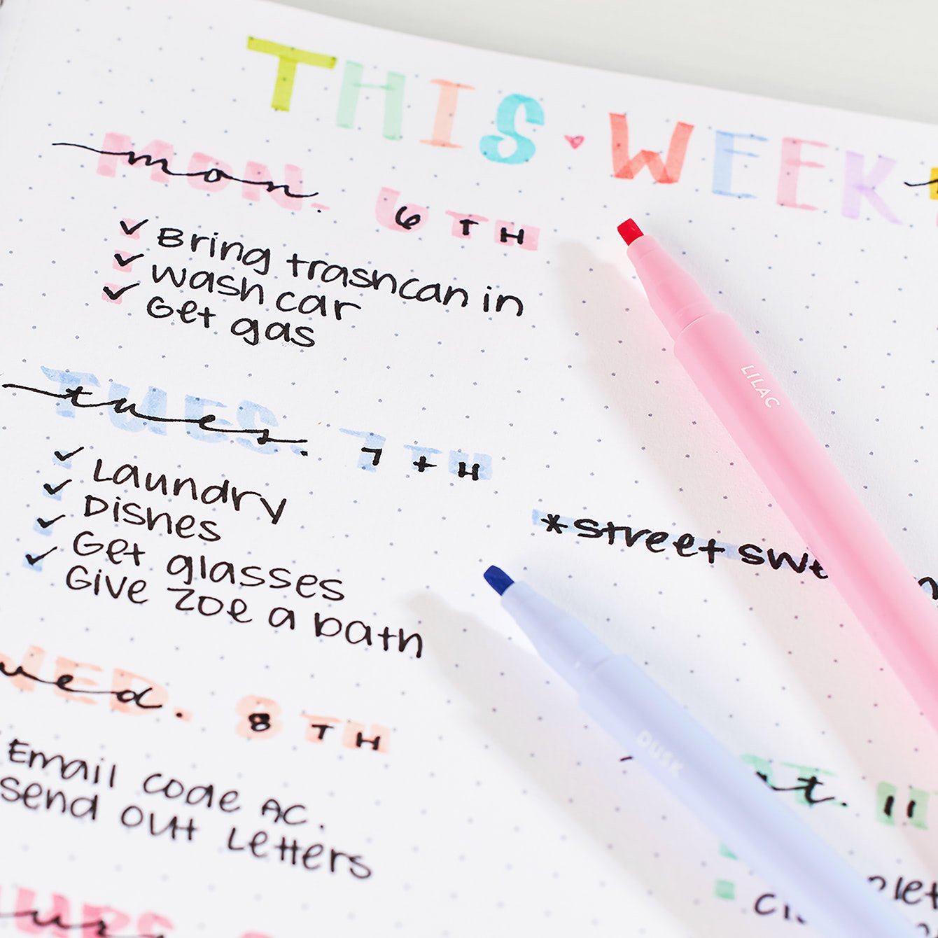 Essentials Fine Tip Highlighters 10-Pack | Erin Condren