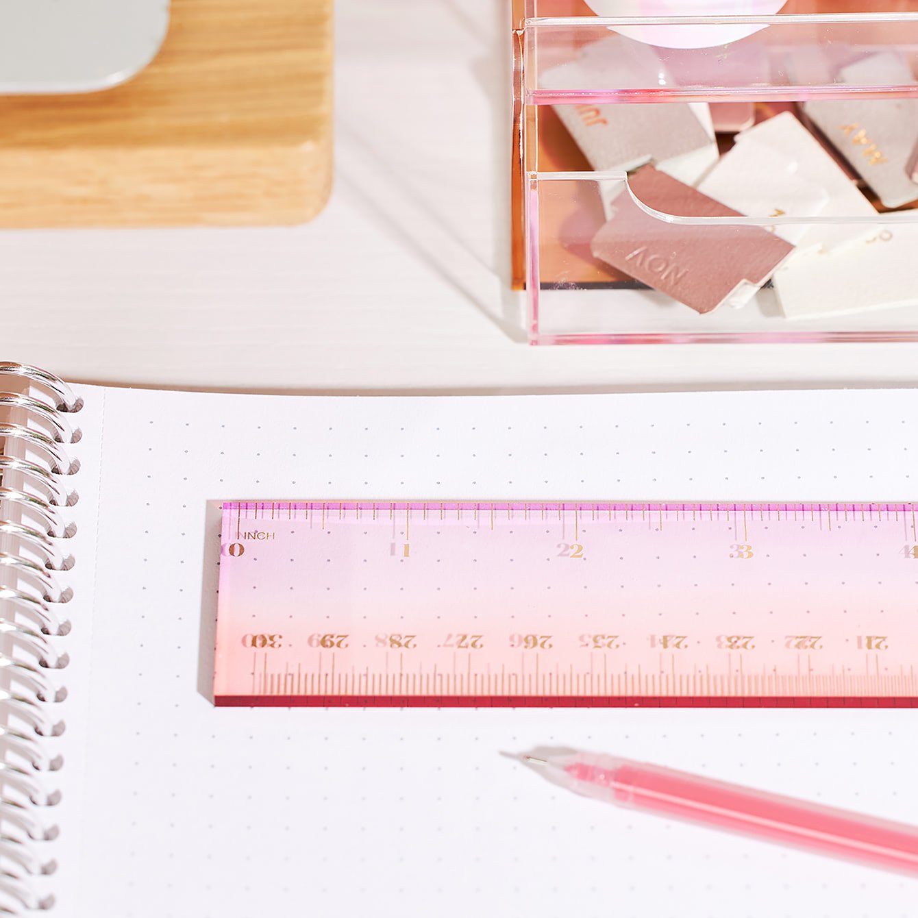 Pastel Essentials Acrylic Ruler | Erin Condren