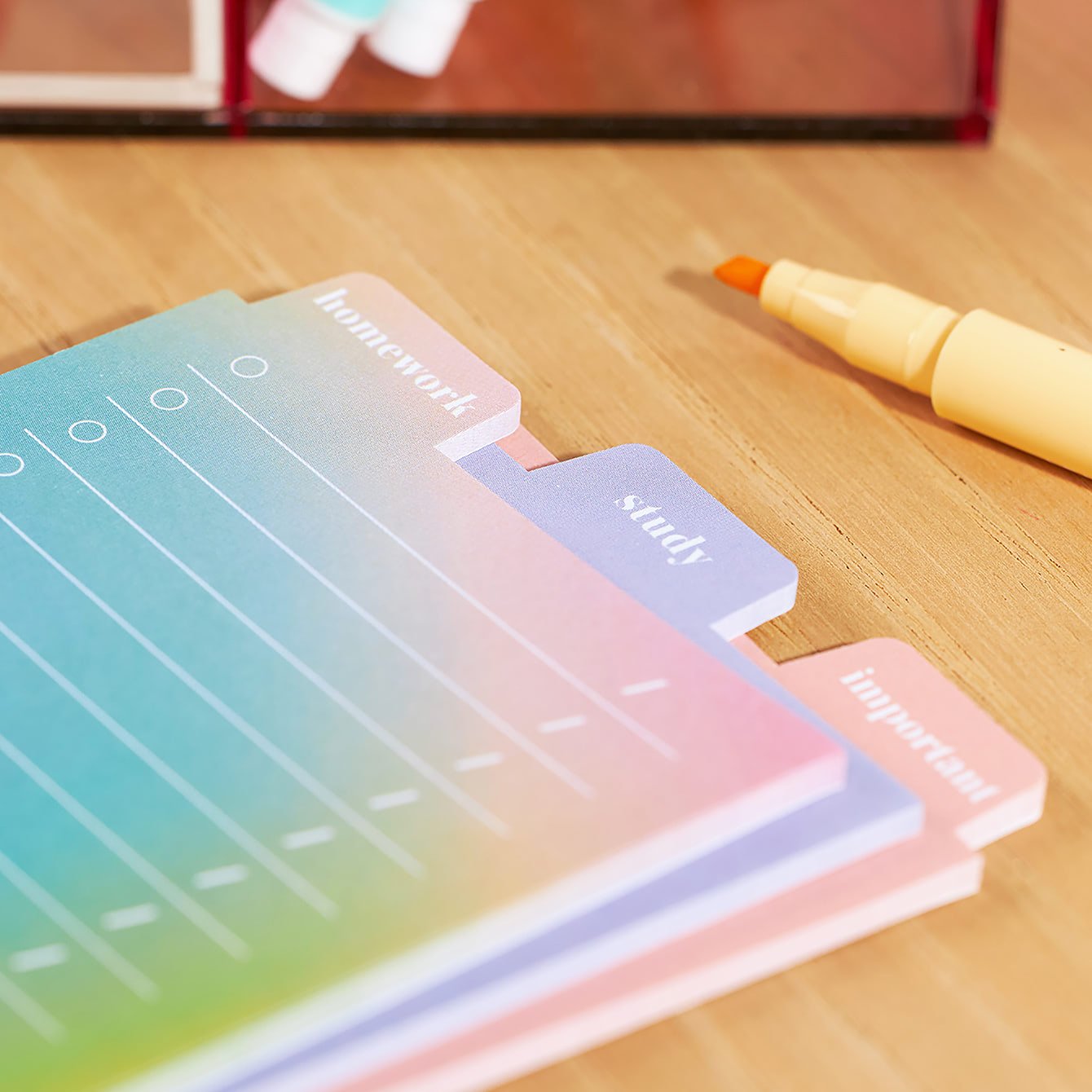 Student Tabbed Sticky Notes 3-Pack | Erin Condren