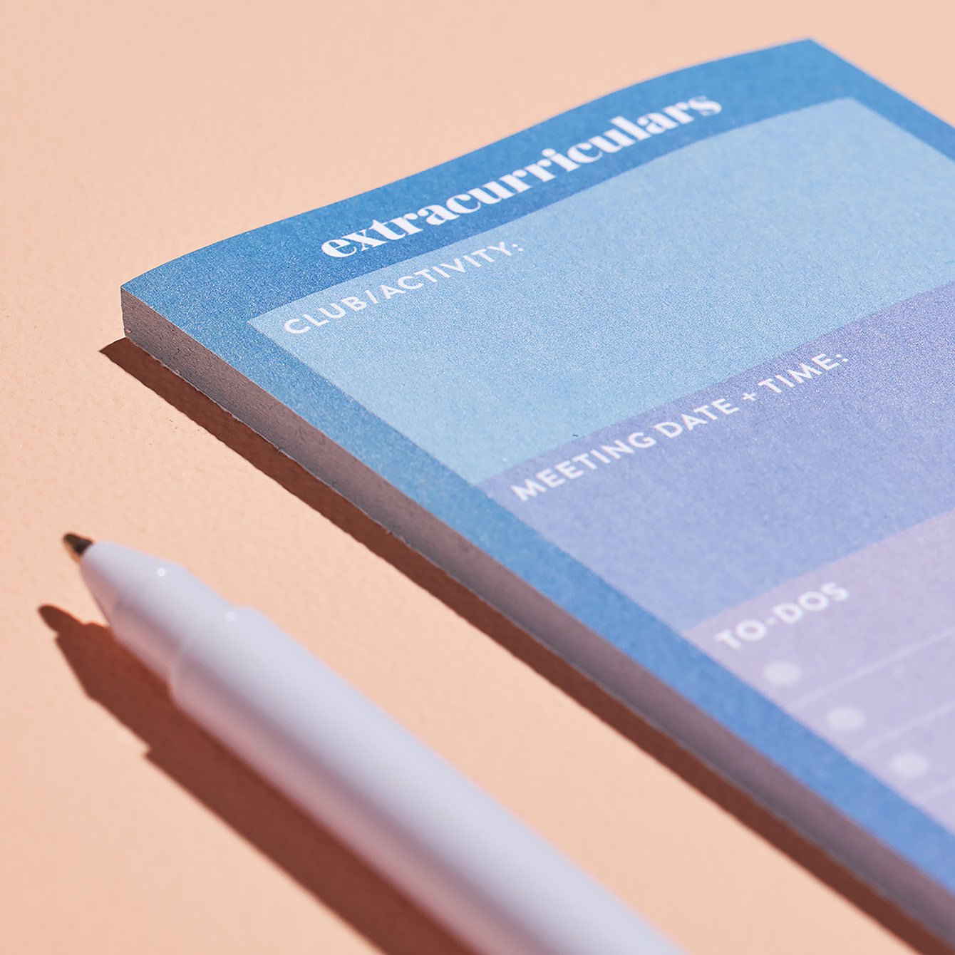 Weekly Extracurricular Tracker Sticky Notes | Erin Condren
