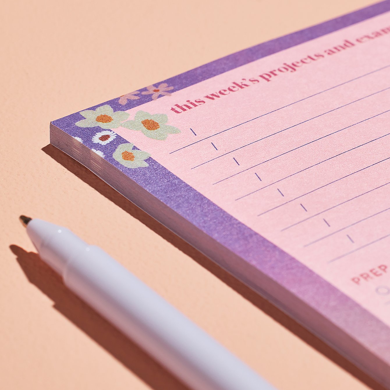 Weekly Projects and Exams Sticky Notes | Erin Condren