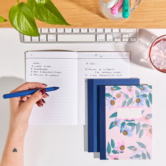 Daisy Blooms B6 Notebook Bundle | Erin Condren