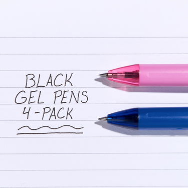 Black Gel Pens 4-Pack | Erin Condren