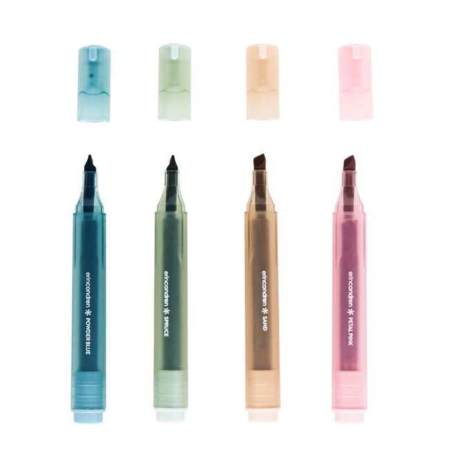 Pastel Highlighters 4-Pack | Erin Condren