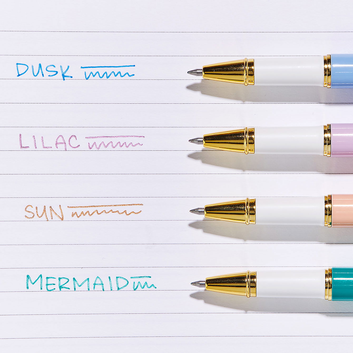Metal Gel Pens 4-Pack | Erin Condren