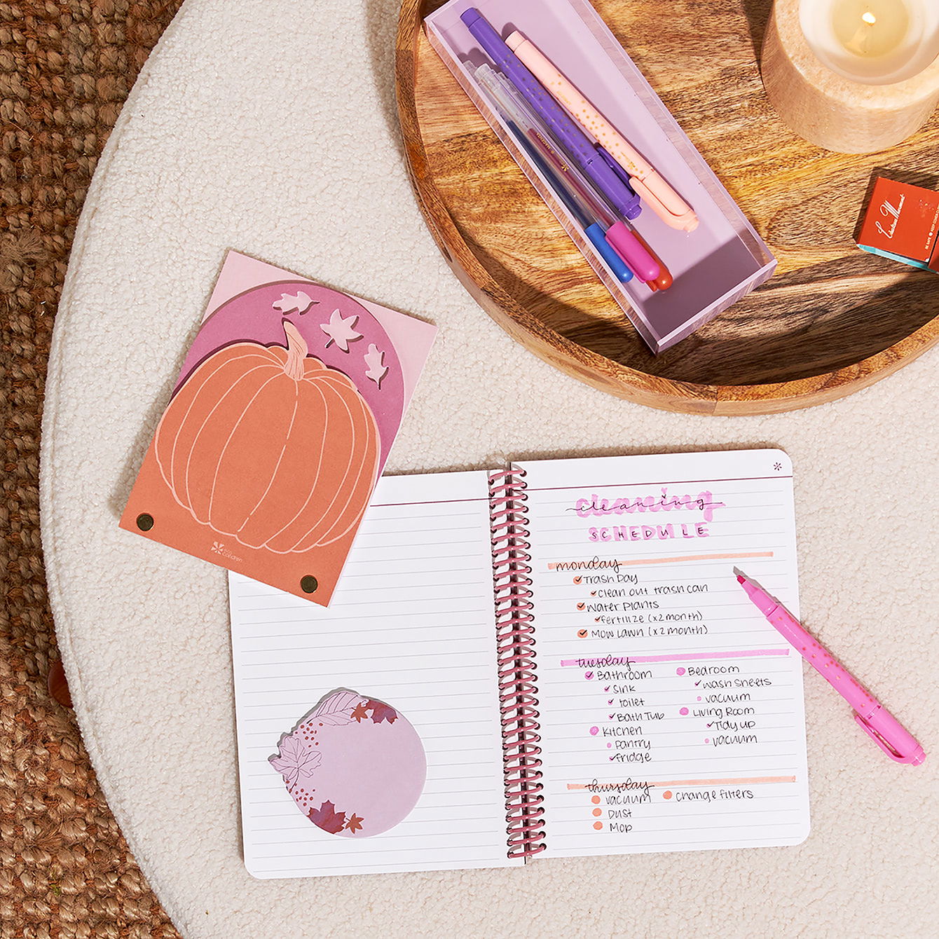 Pumpkin Layered Notepad | Erin Condren