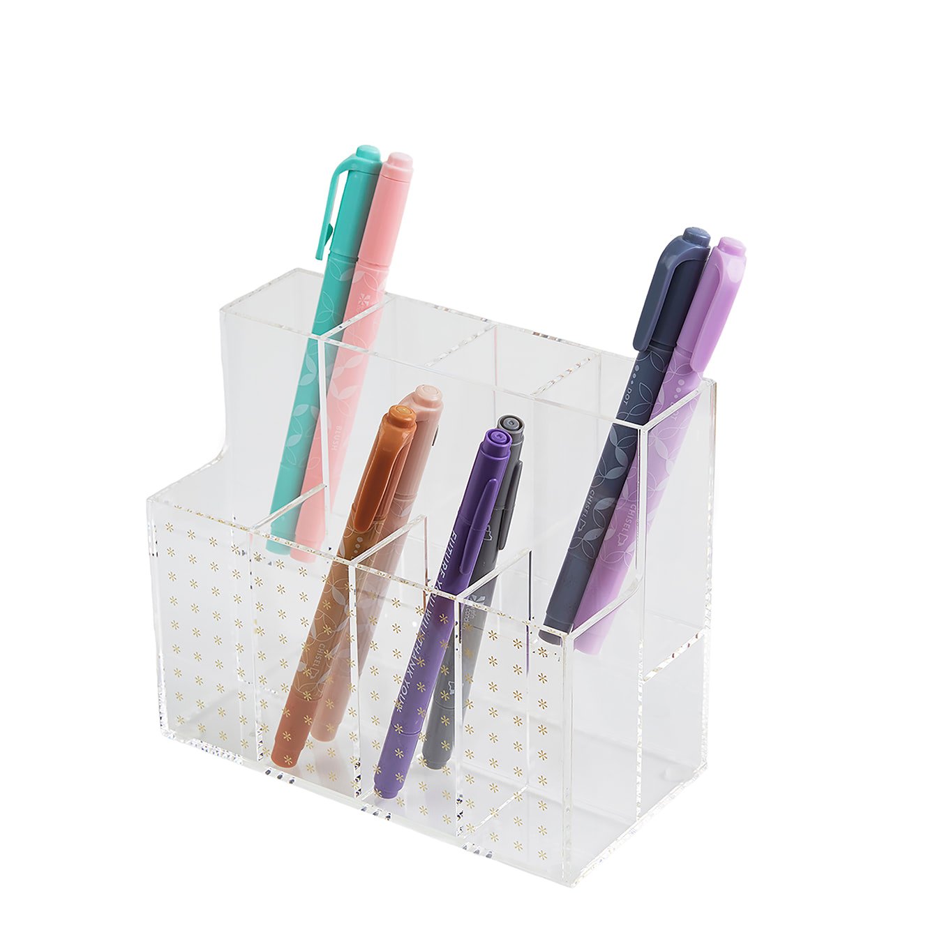 Acrylic pen organizer store