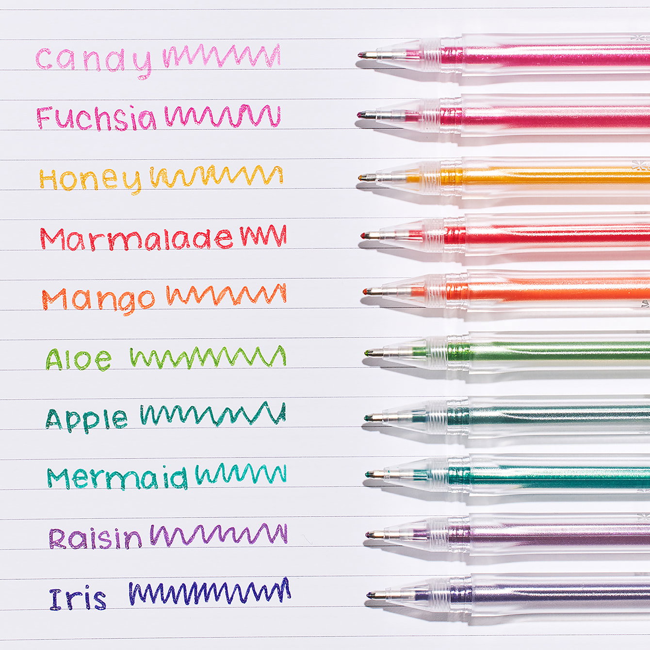 Glitter Gel Pens 10-Pack | Erin Condren
