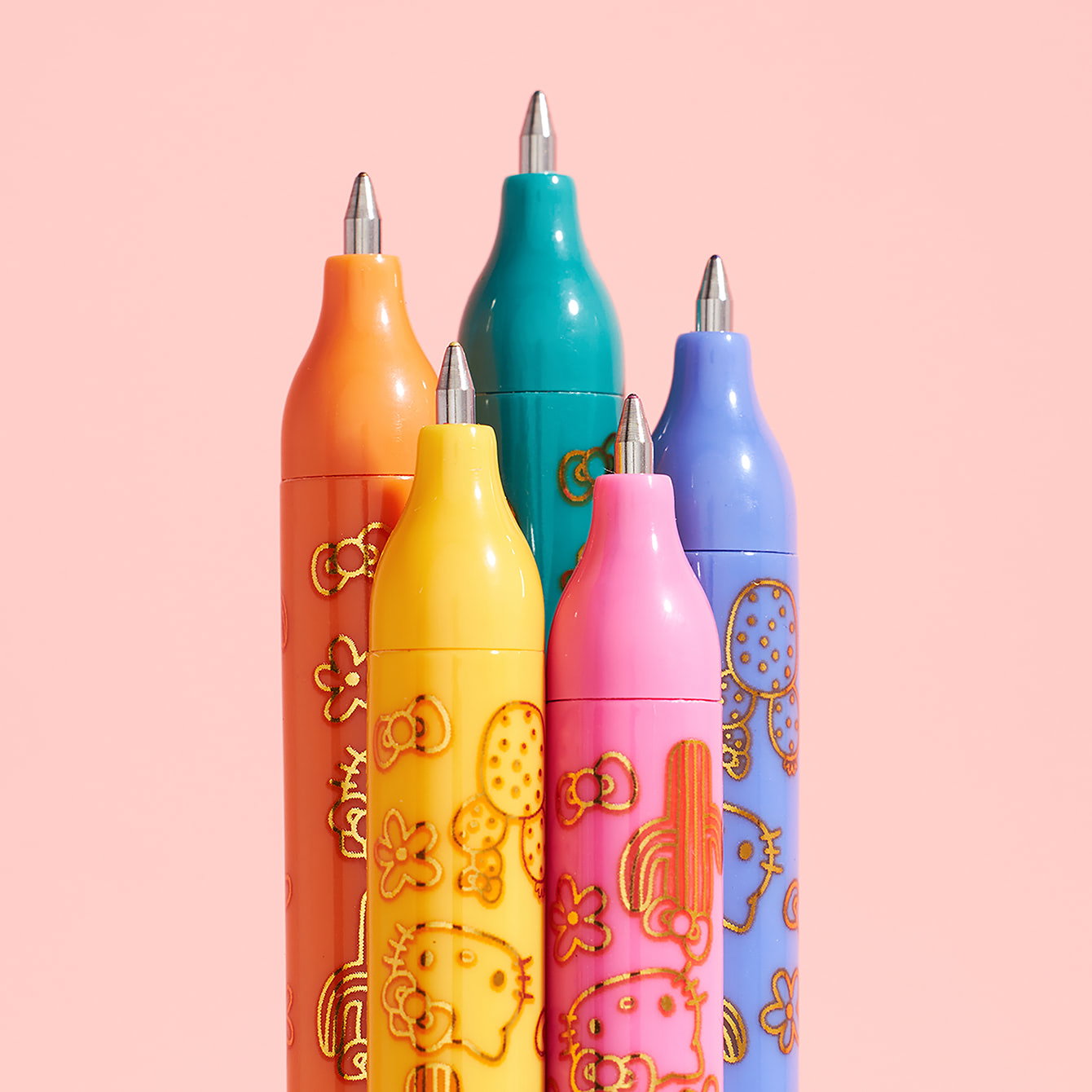Hello Kitty and Friends Metallic Gel Pens 5-Pack | Erin Condren