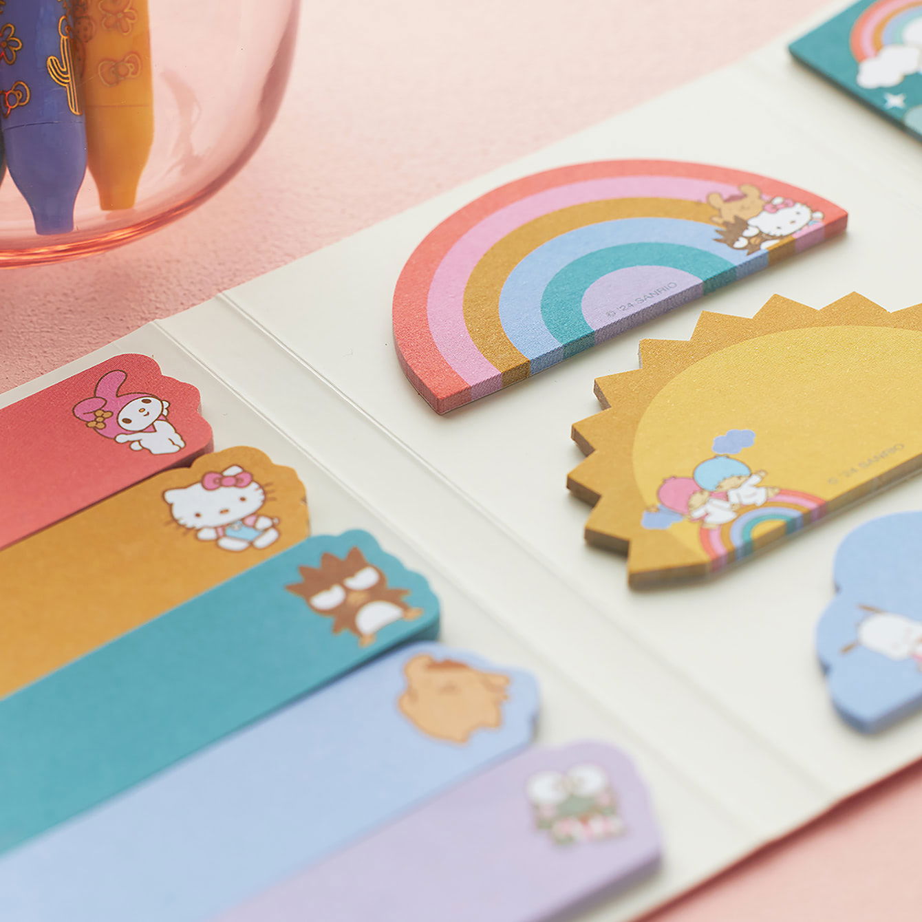 Hello Kitty and Friends Sticky Note Booklet | Erin Condren