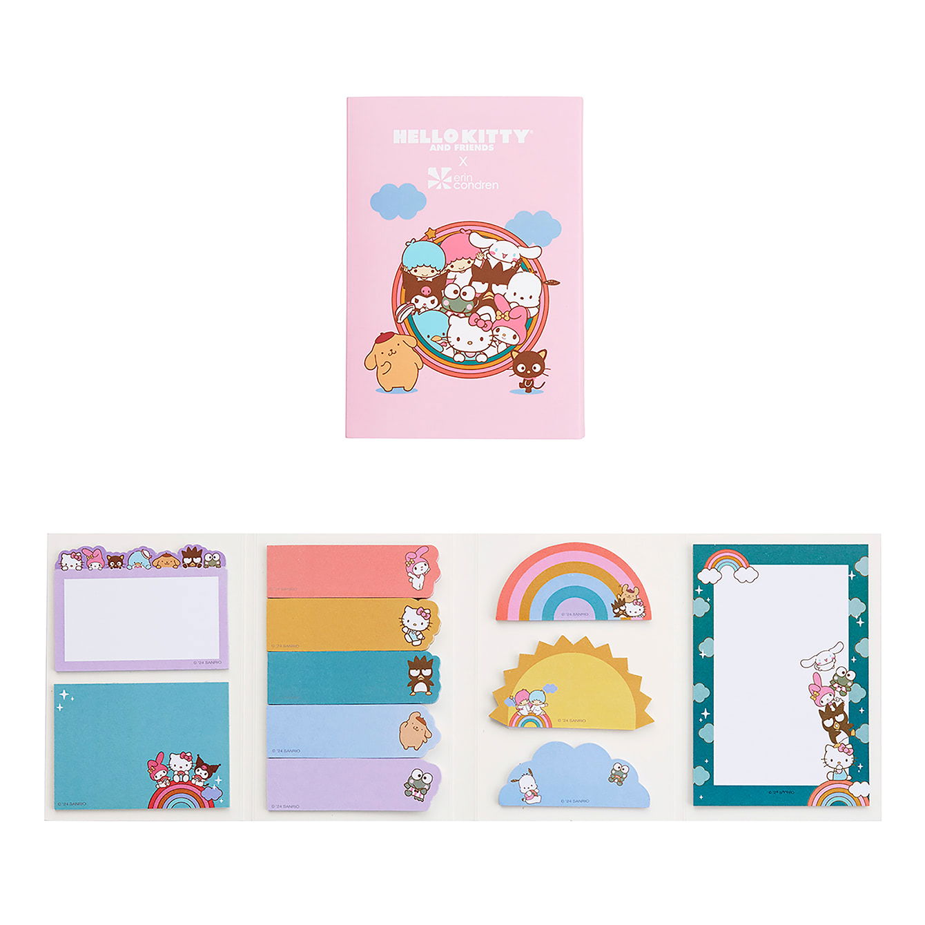 Hello Kitty and Friends Sticky Note Booklet | Erin Condren