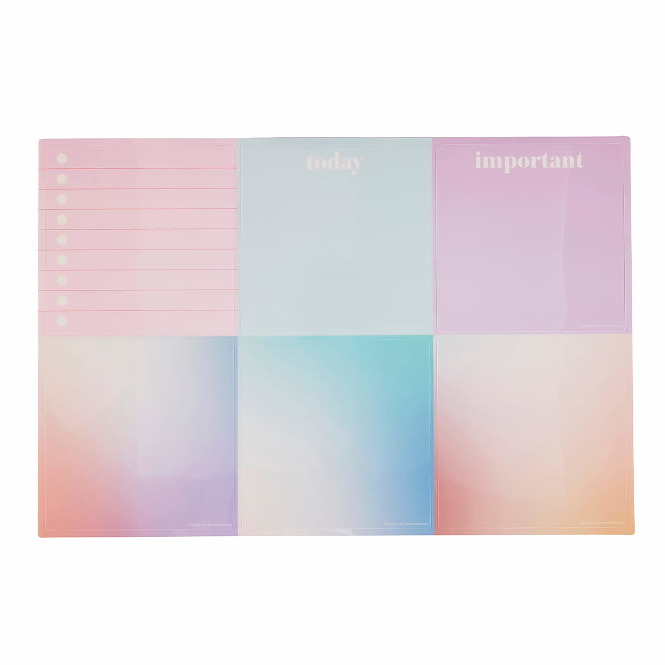 Large Repositionable Sticky Notes 6-Pack | Erin Condren