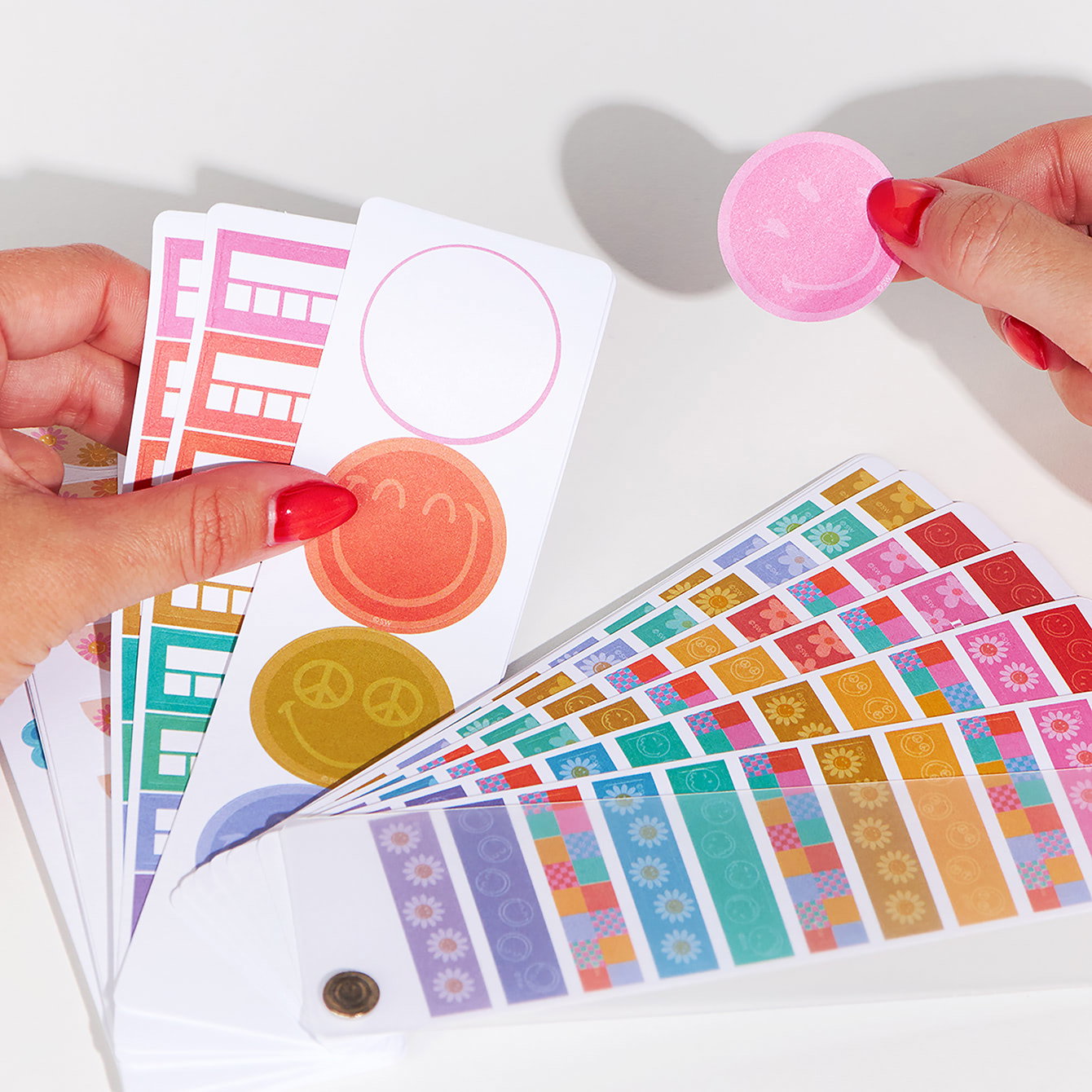 SmileyWorld® Sticker Book Fan | Erin Condren