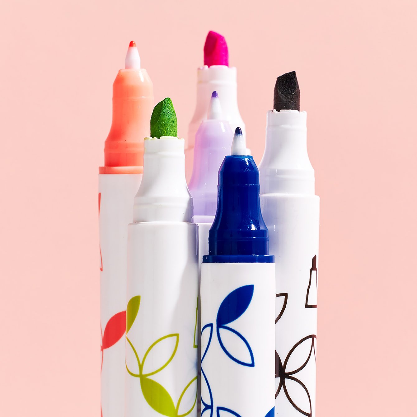 Classic Dual-Tip Wet Erase Markers 6-Pack | Erin Condren