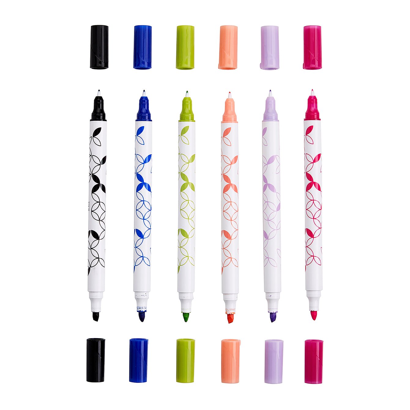 Classic Dual-Tip Wet Erase Markers 6-Pack | Erin Condren