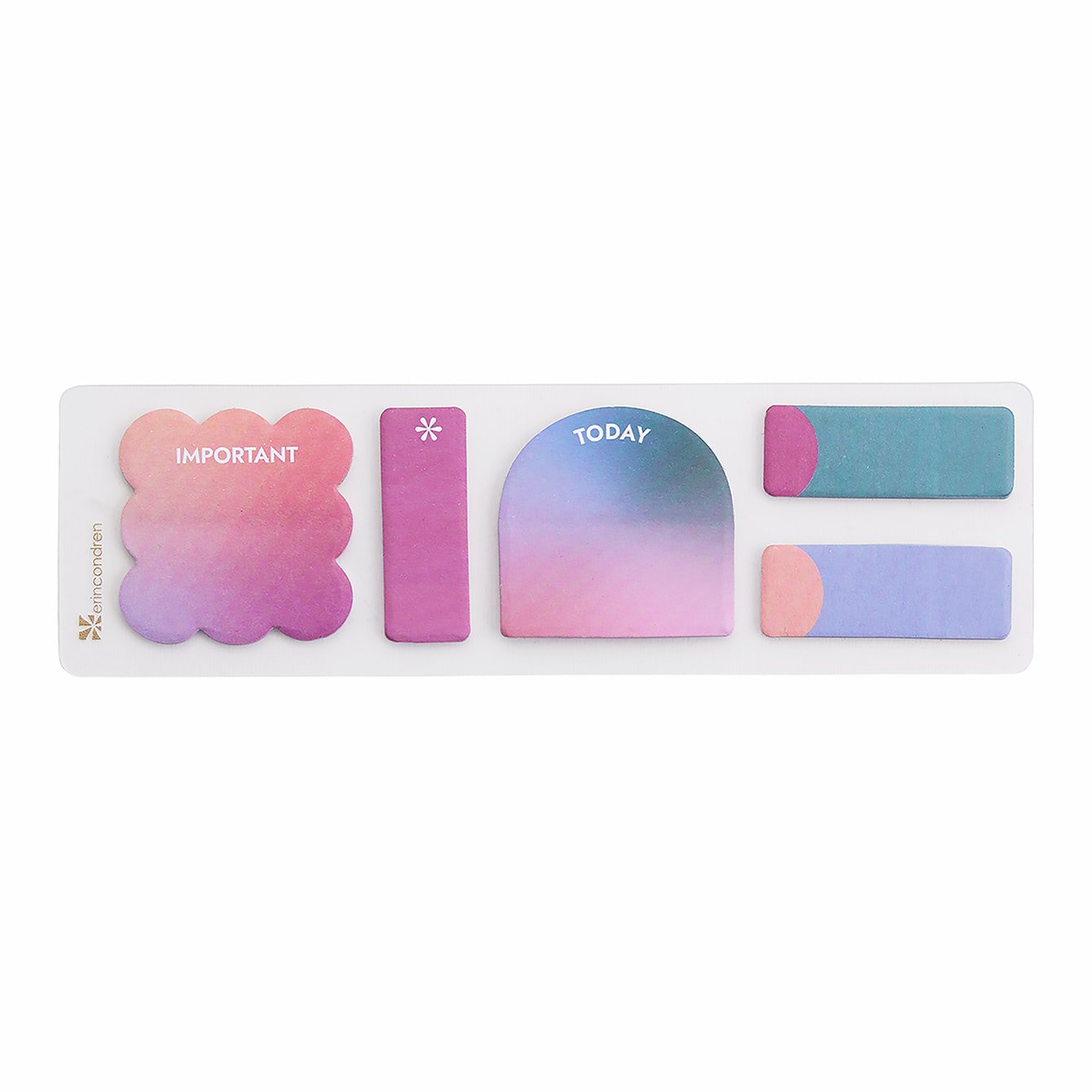 purple sticky note set