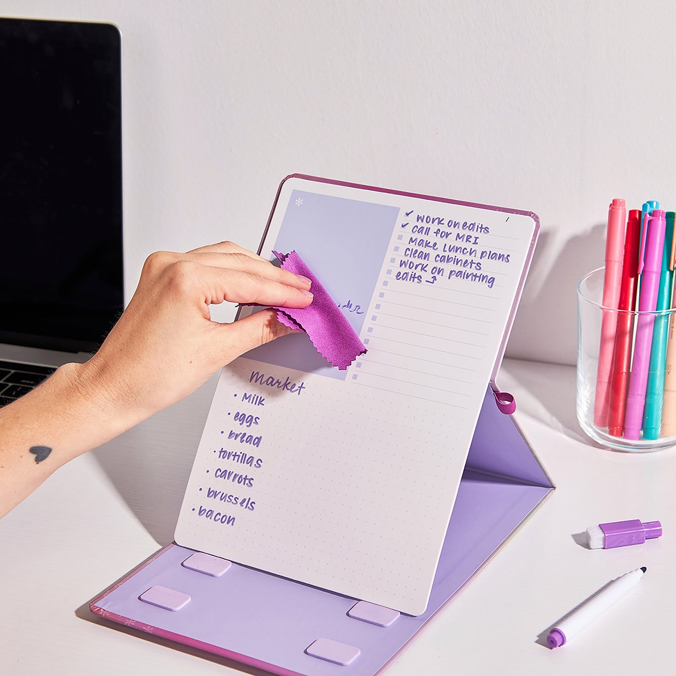 Mini Stand Up Productivity Whiteboard Set | Erin Condren