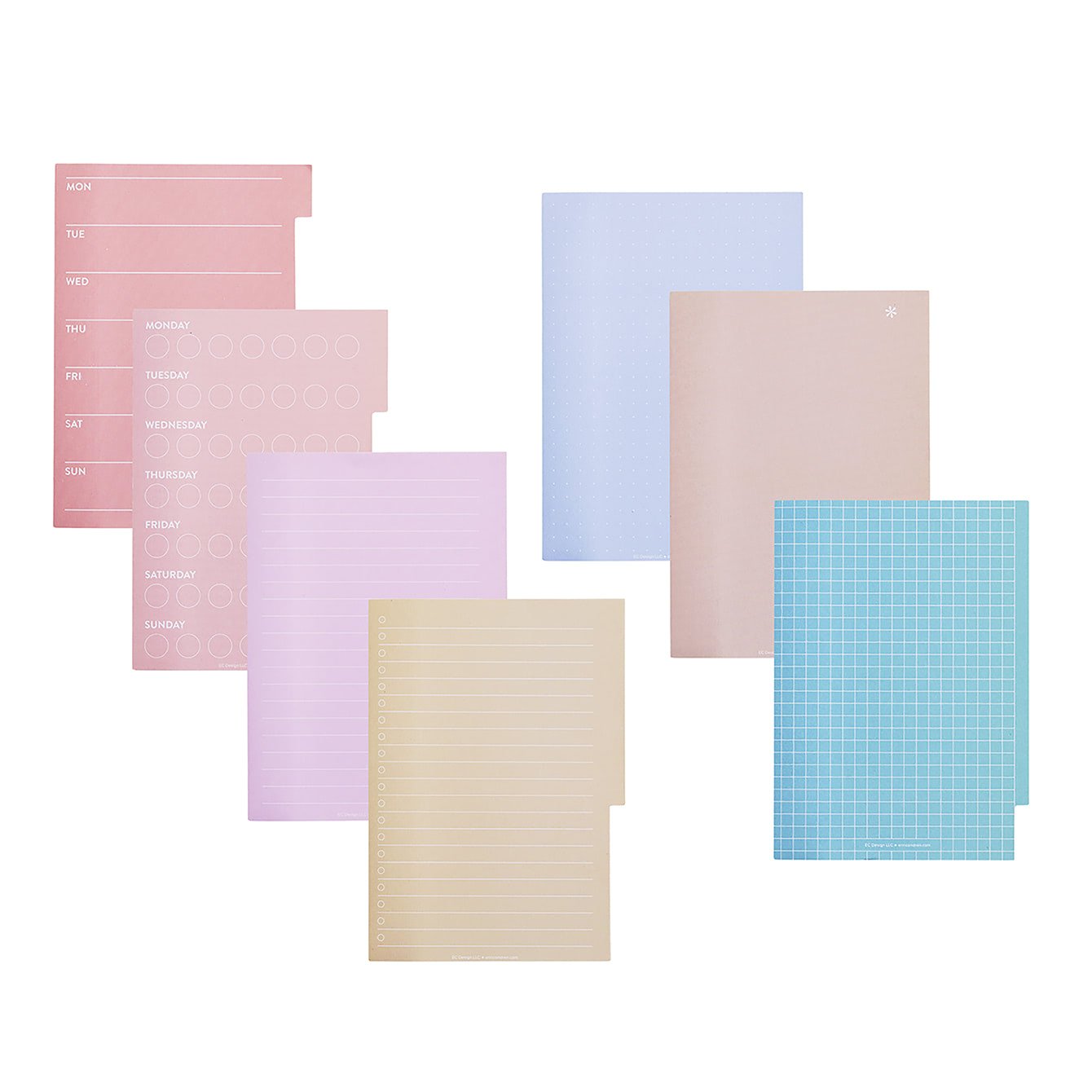 Functional Tabbed Sticky Notes Booklet | Erin Condren