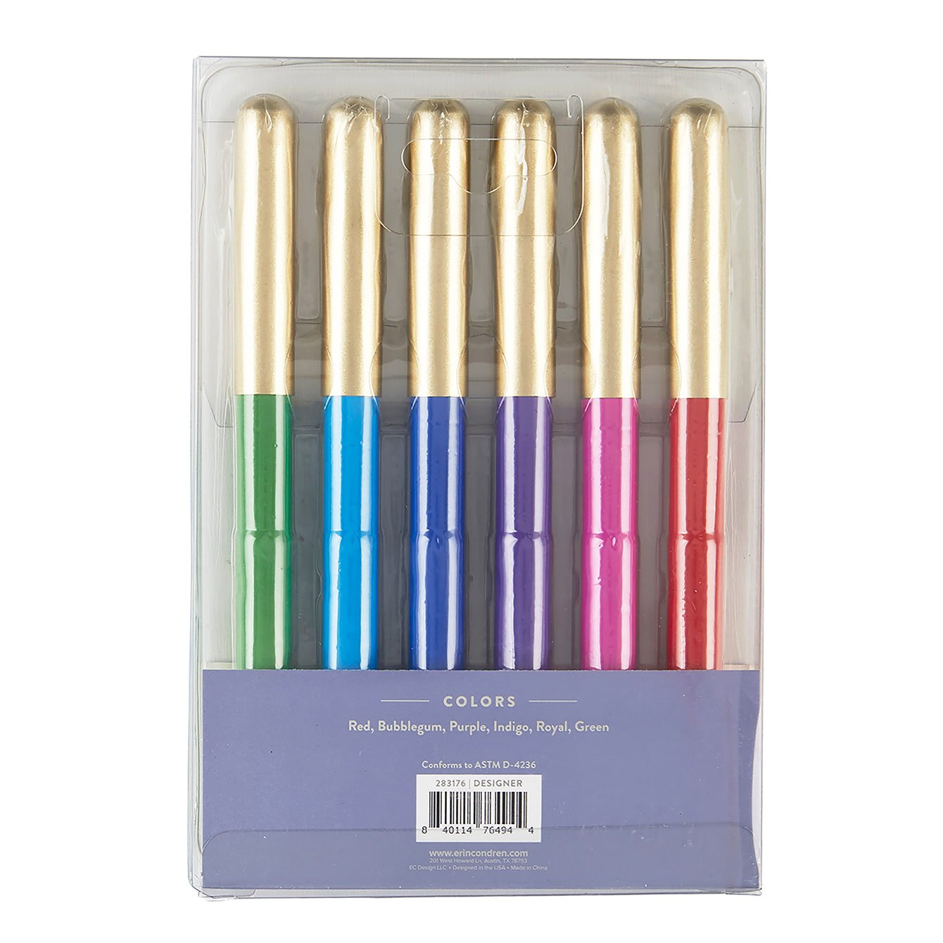 Designer Gel Pens 6-Pack | Erin Condren