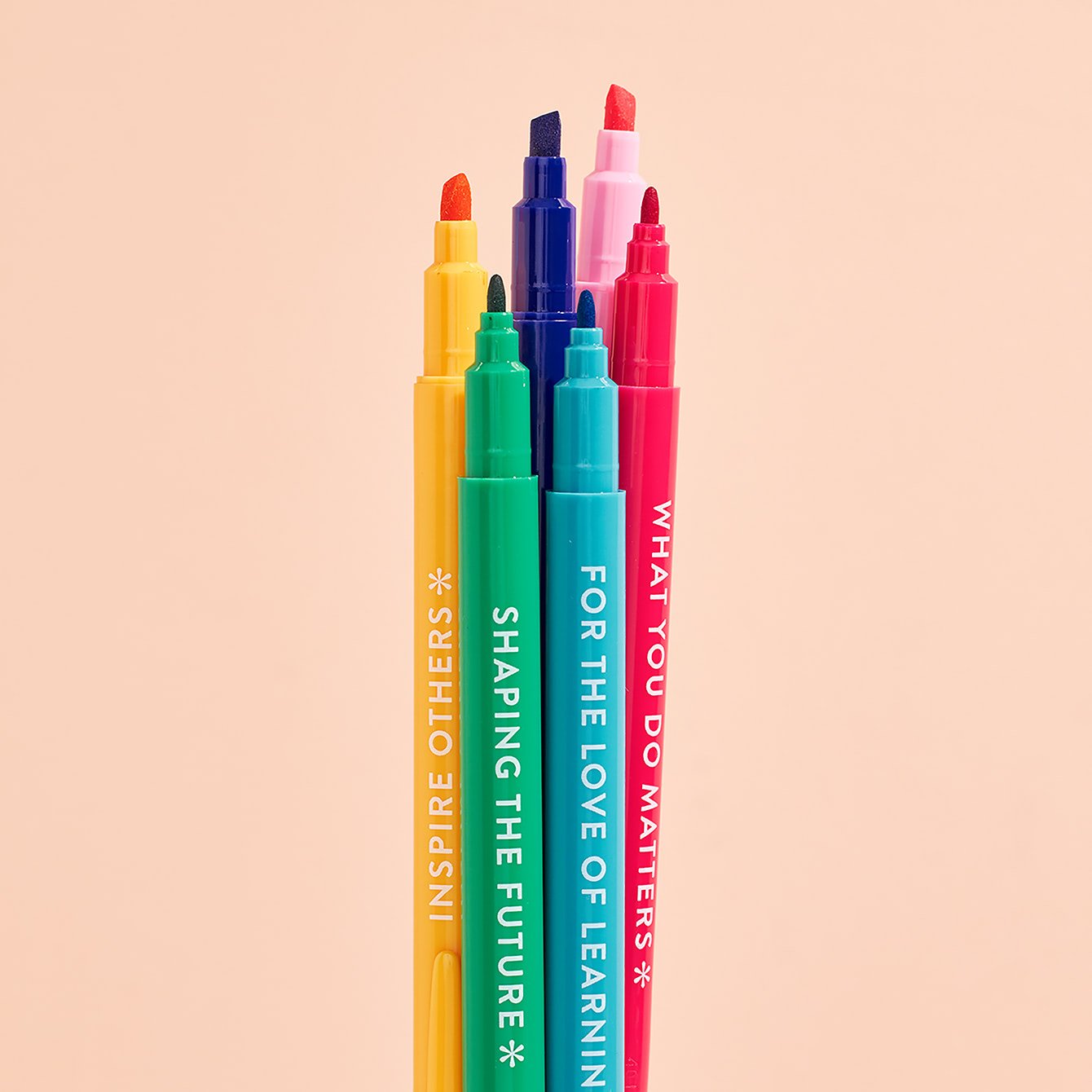 Teacher Dual-Tip Markers 6-Pack | Erin Condren