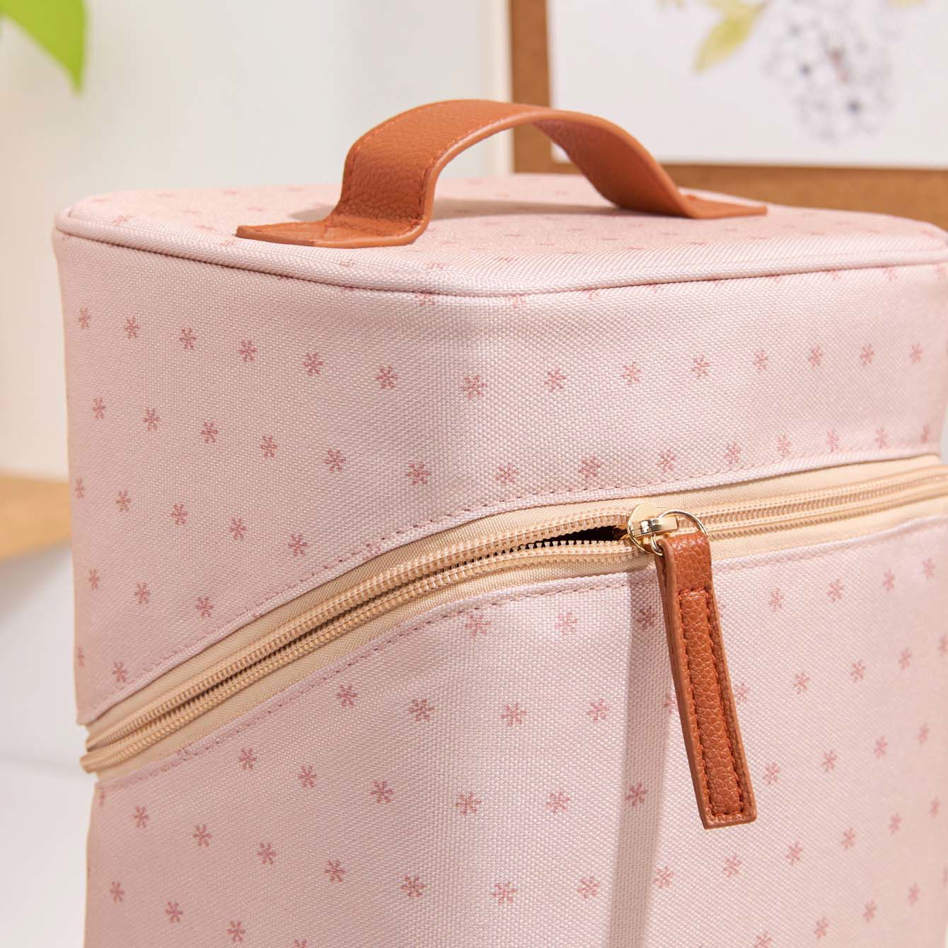 Almond Asterisk Tall Organizer Case | Erin Condren