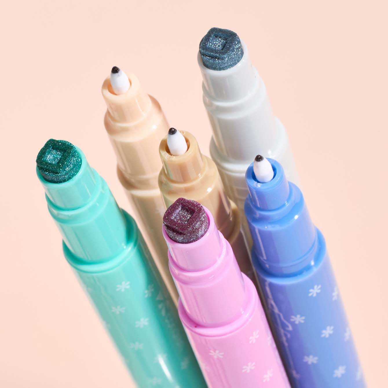 Metallic Checklist Dual-Tip List Markers™ 6-Pack | Erin Condren