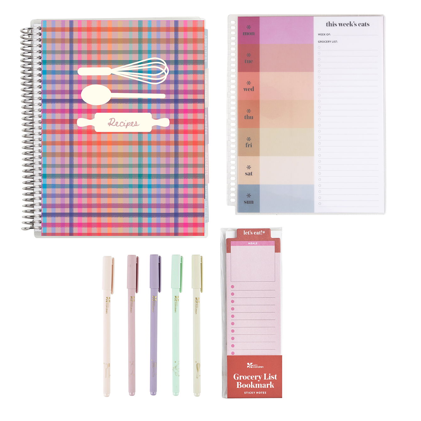 Recipe and Meal Planning Bundle | Erin Condren