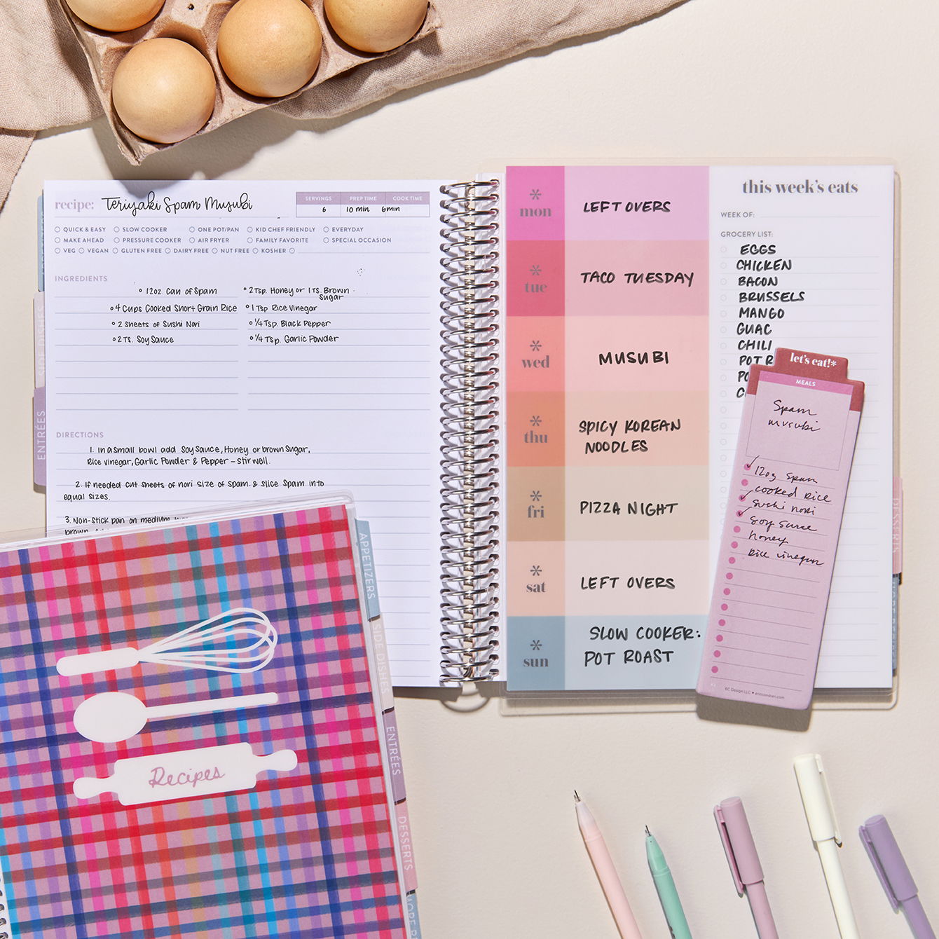 Recipe and Meal Planning Bundle | Erin Condren