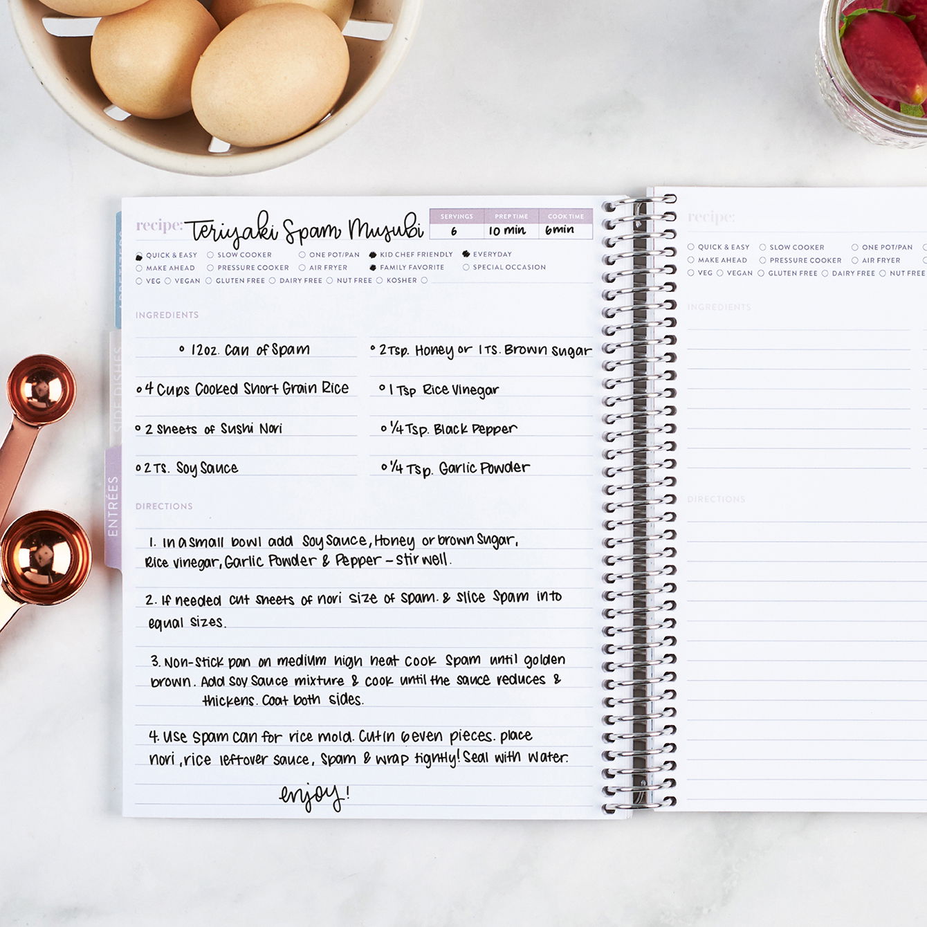 Recipe and Meal Planning Bundle | Erin Condren