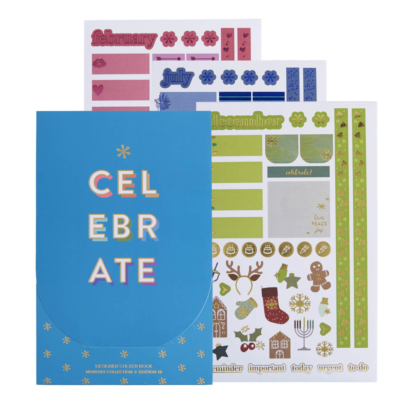 Monthly Sticker Book Edition 10 | Erin Condren